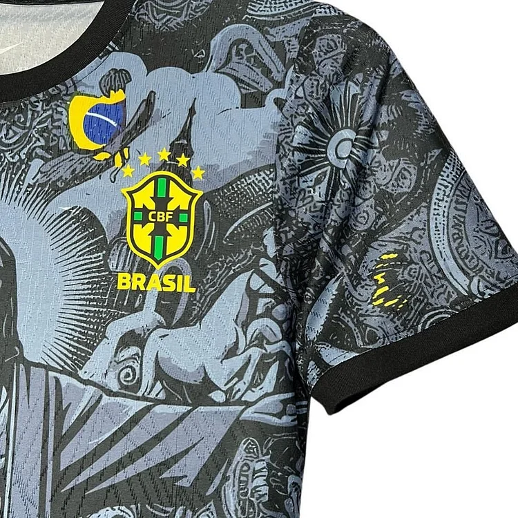 Brazil Football Shirt x Jesus Special Edition Football Jersey