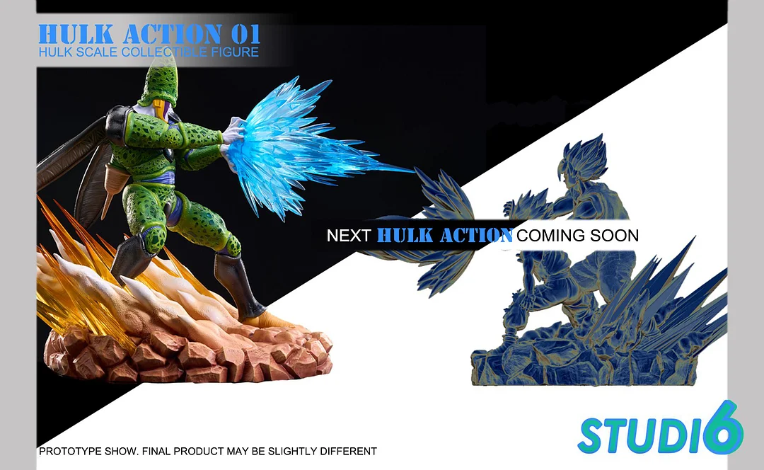Hulk Action Cell with LED - Dragon Ball Resin Statue - 6 Studio