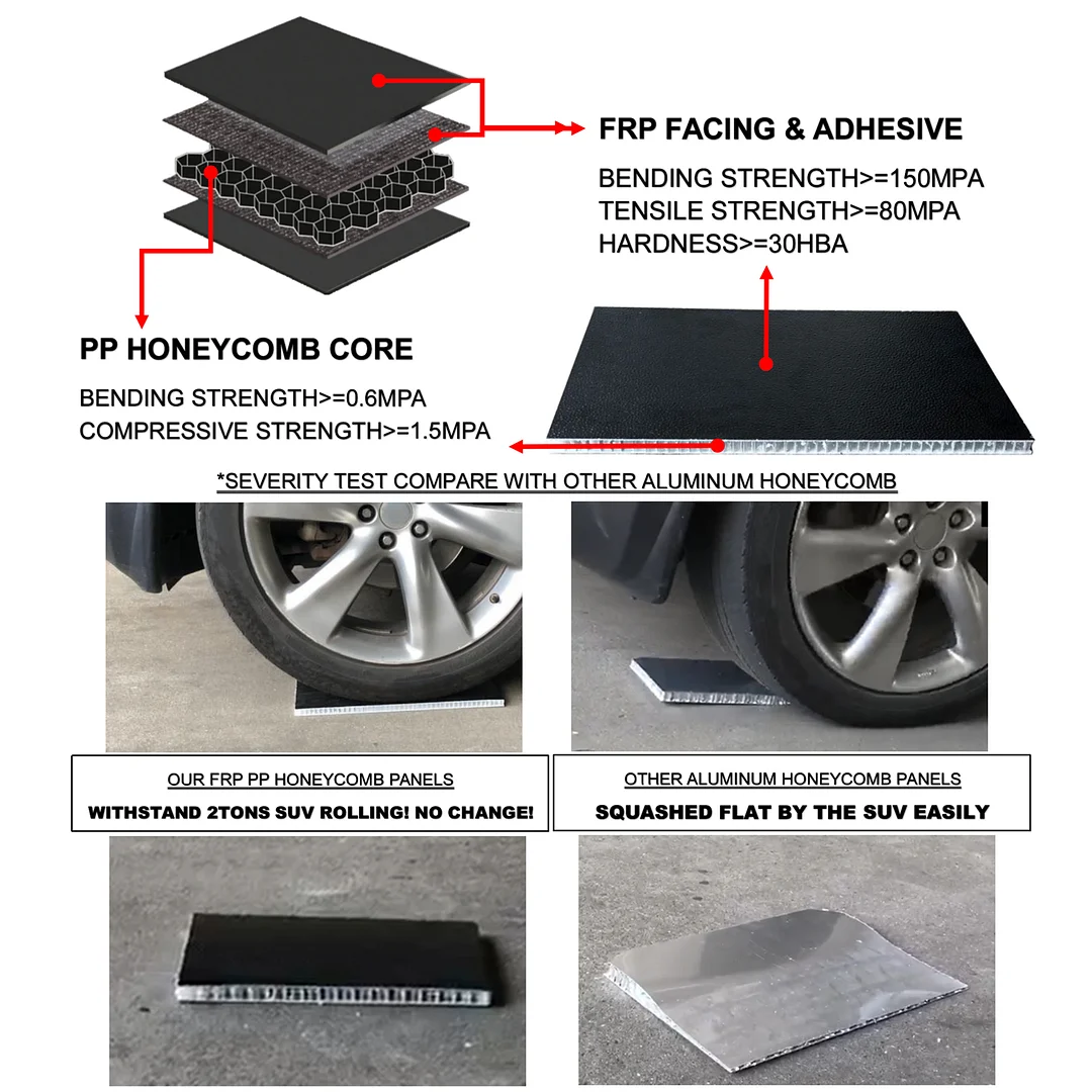 For 2019-2022 Ford Ranger 6' Truck Bed | OSOBAK Hard Quad-Fold Tonneau ...
