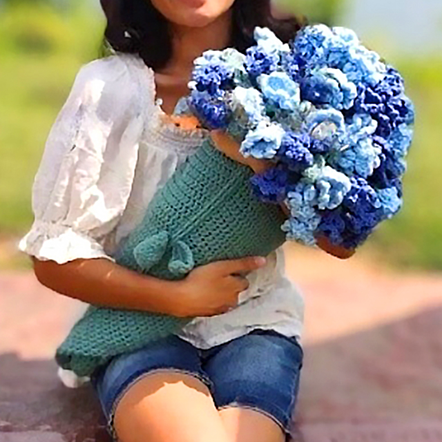 Magic Flower Blanket PDF Crochet Pattern