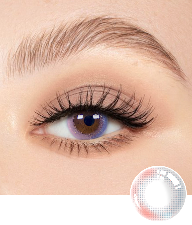 Secret Love Blue Coloredd Contacts | V-day must-have contacts