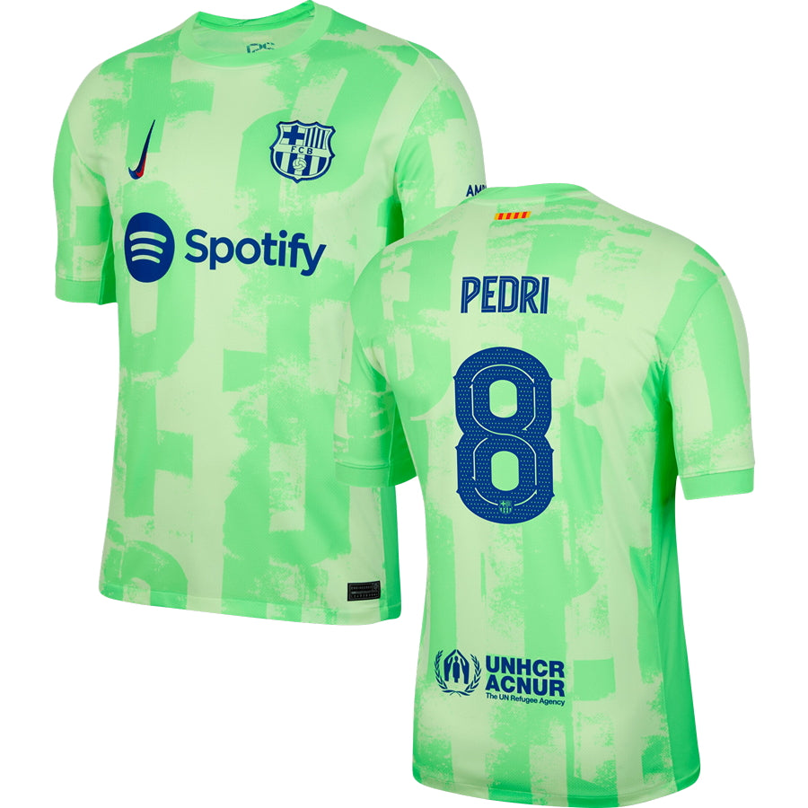 FC Barcelona Pedri 8 Third Shirt 2024-2025