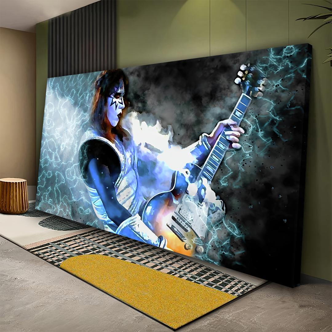 Kiss Ace Frehley Canvas Wall Art