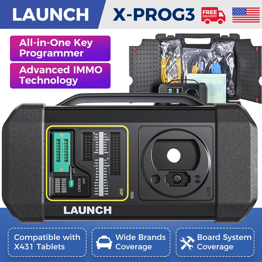 LAUNCH X431 PAD VII Automotive Diagnostic Tool All-in-One Scan Tool ...