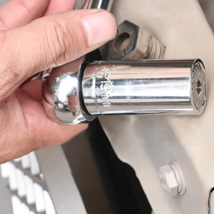 Adjustable Universal Socket with Power Drill Adapter: Unscrew Any Bolt