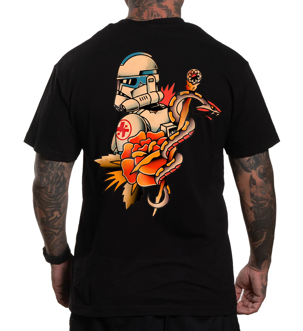Star Wars Soldier Gotham Graphic Print T-shirt SIIRIGO 22.99