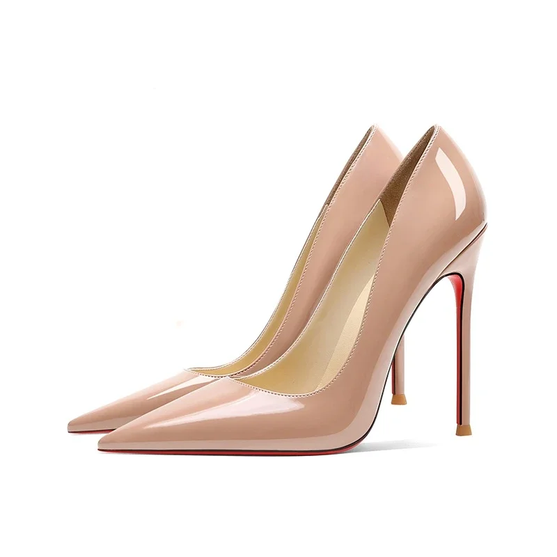 Farfet Patent Leather Pointed Toe Pumps
