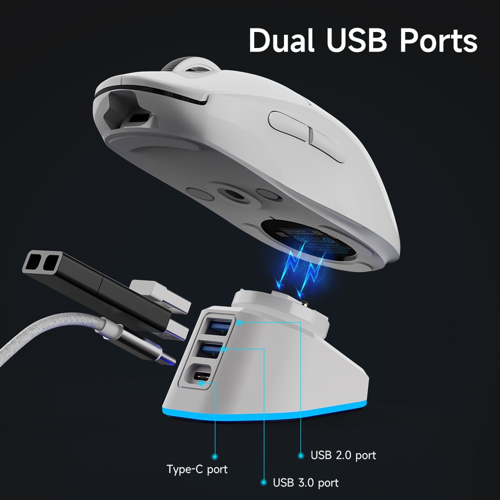 Mouse Wireless Charger for Logitech G Pro X Superlight G502 lightspeed ...