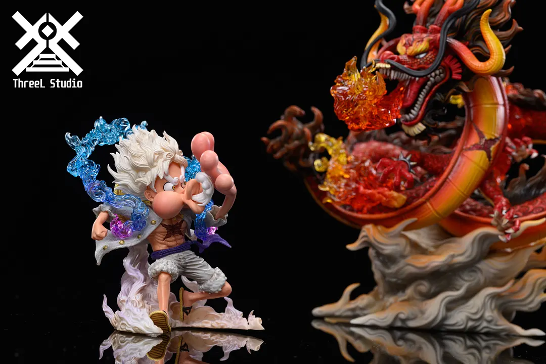 WCF Scale Monkey D. Luffy & Kaido - ONE PIECE Statue - ThreeL Studios