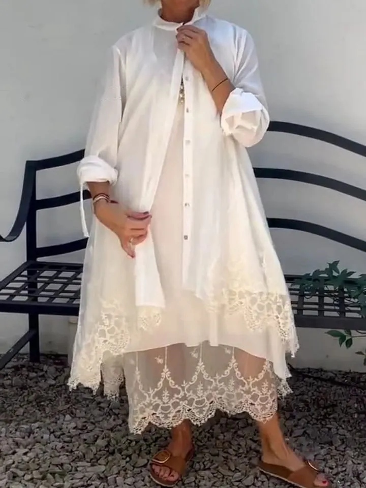 Women's Lace Dress Suit