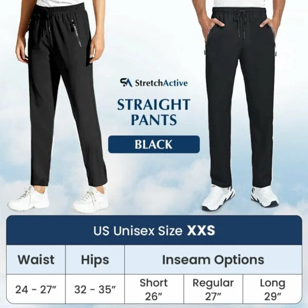 StretchActive – Unisex Ultra Stretch Quick Drying Pants