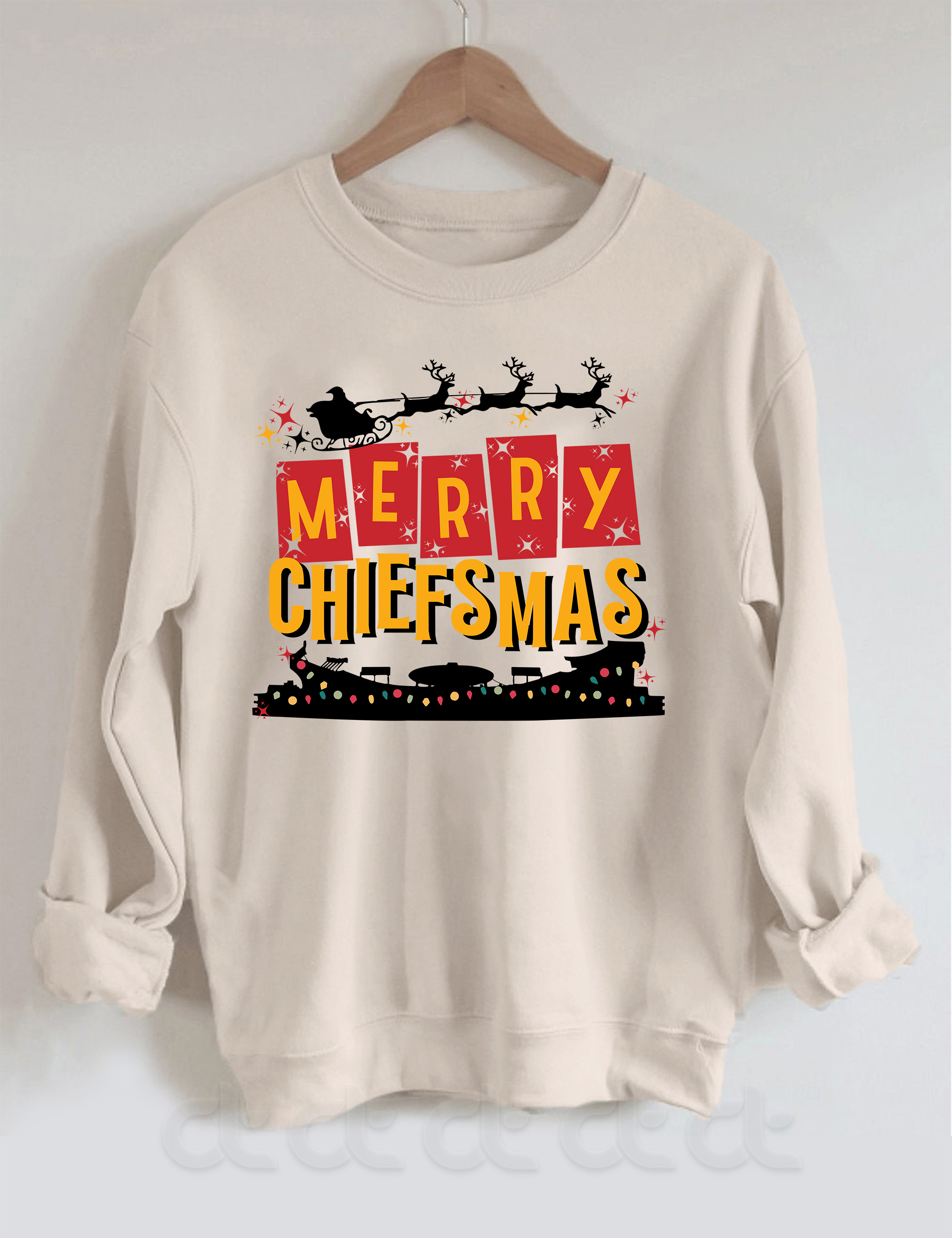 Kansas City Chiefs Merry Chiefsmas Sweatshirt
