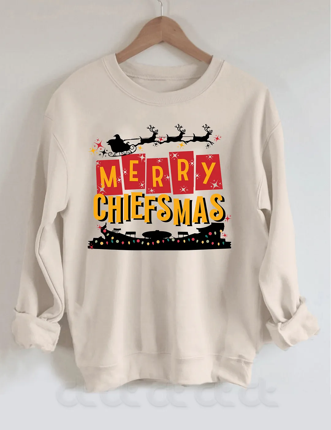Kansas City Chiefs Merry Chiefsmas Sweatshirt