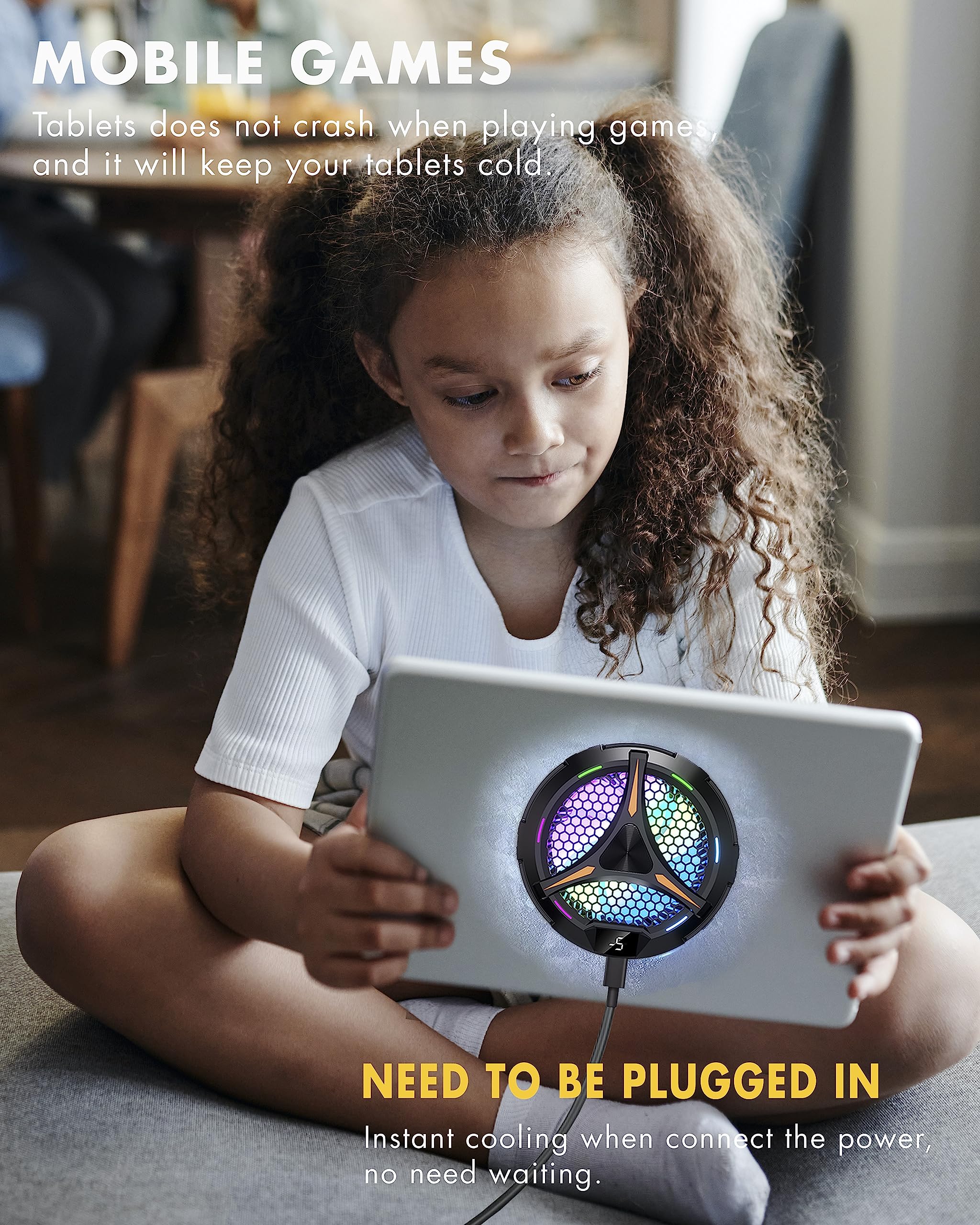 IPad Cooler, Magnetic Tablet Cooler For Ipad/Iaptop, Universal Cooler ...