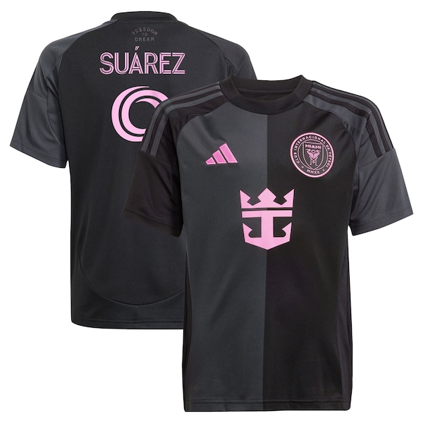 Luis Suárez Inter Miami CF adidas Youth 2025 The Fortitude Kit Replica ...