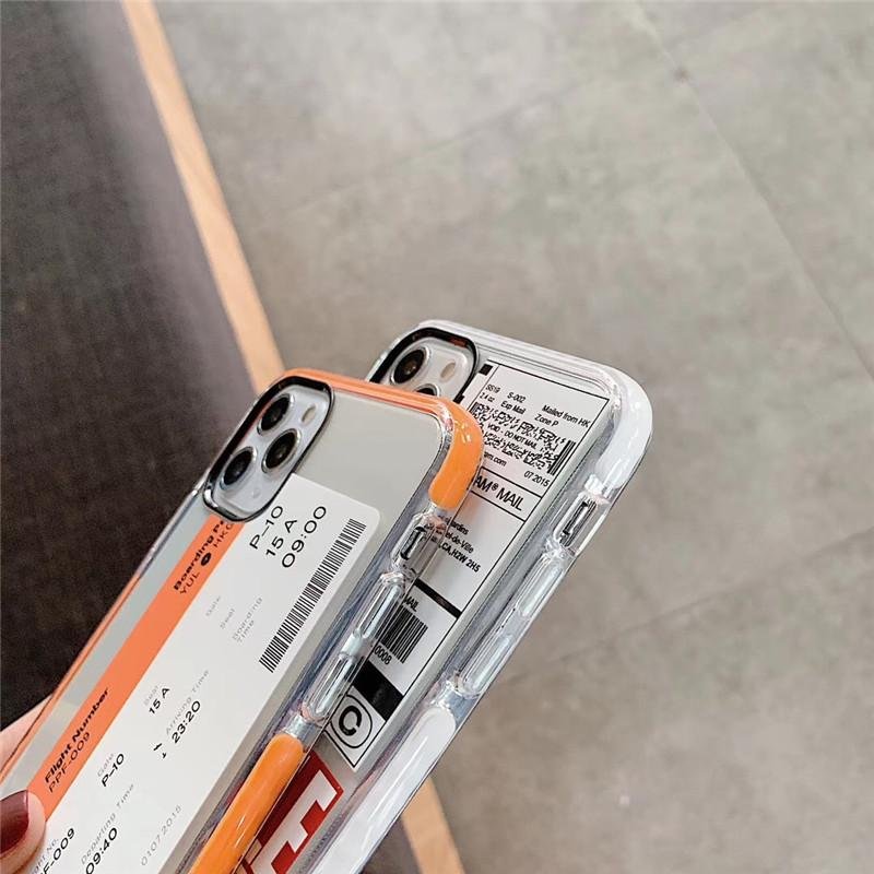 Transparent Tag Phone Case