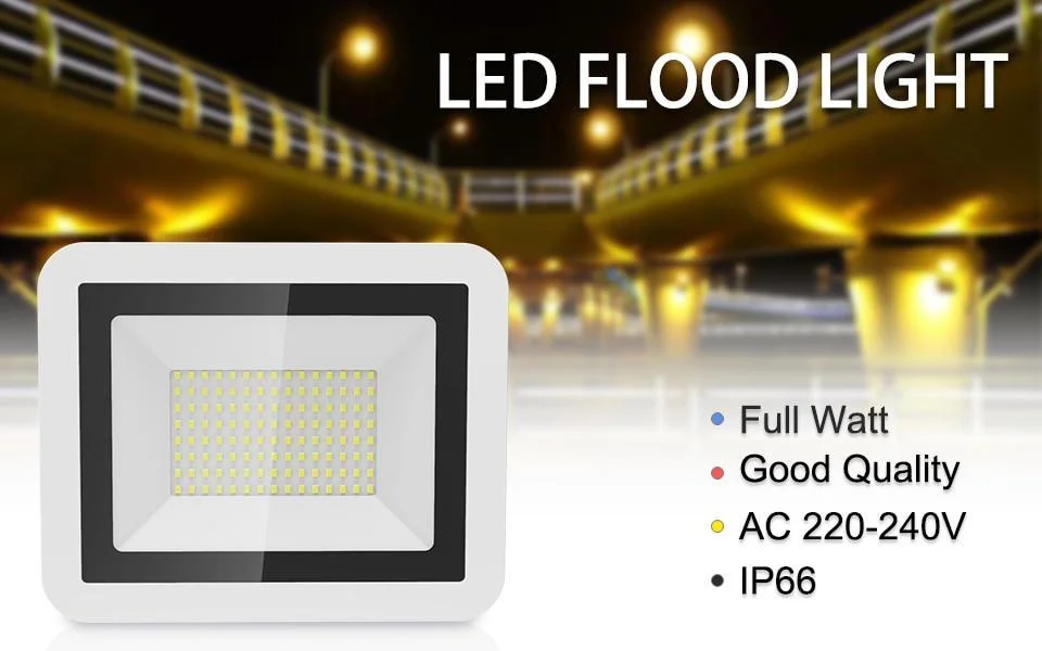 100W 50W 30W 10W 20W LED Flood Light Warm White/Cold White IP66 ...