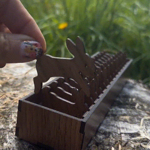 Dachshund Bobbin Set