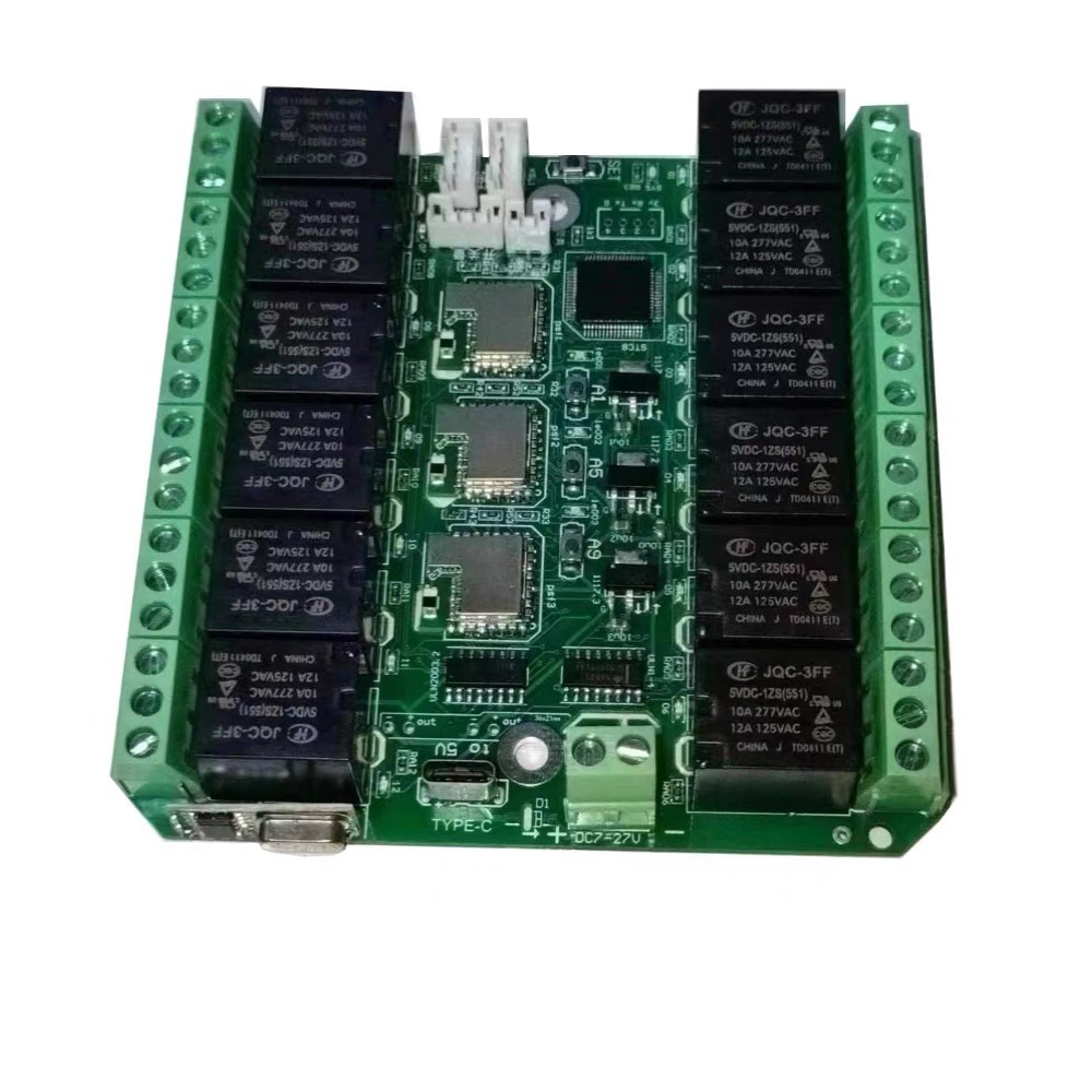 Tuya 12 Way Relay Switch Module DC 7-27V AC 85-250V WiFi/Zigbee ...
