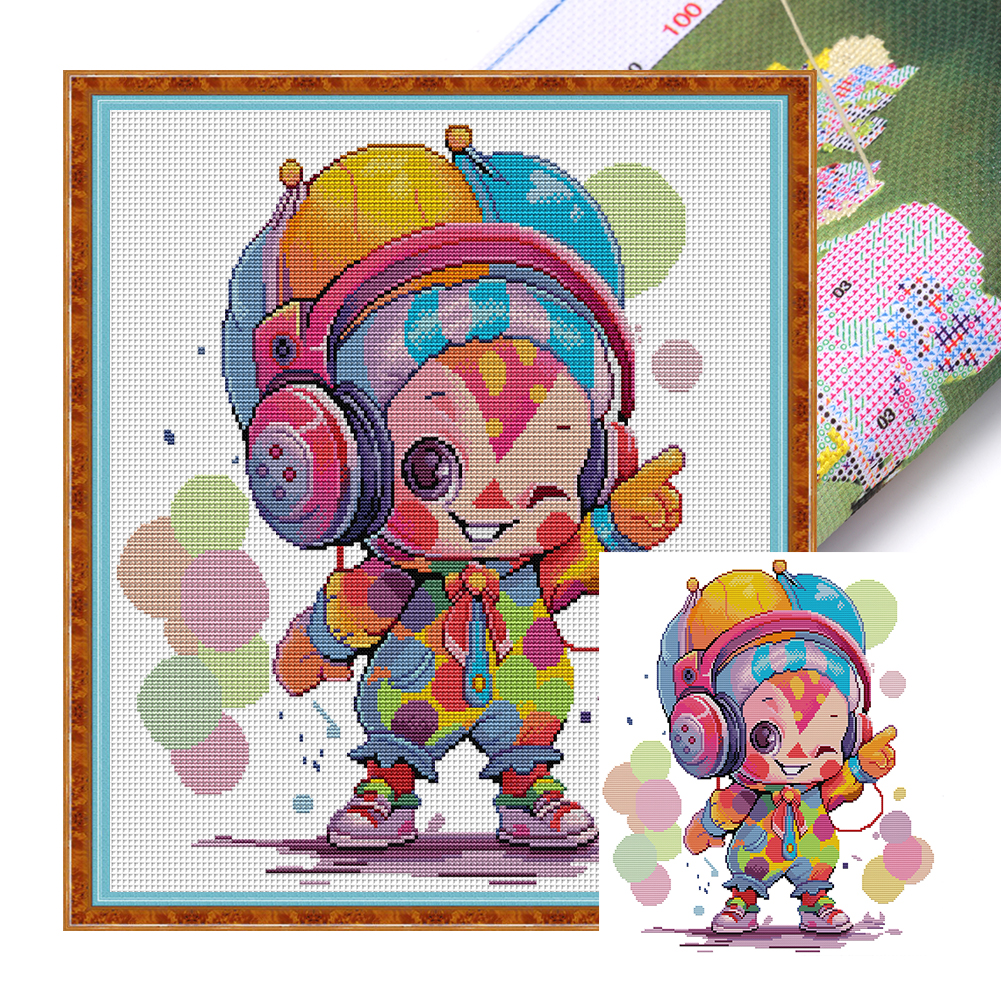 Aircraft Carrier Pilot 14CT (43*46CM) Stamped Cross Stitch