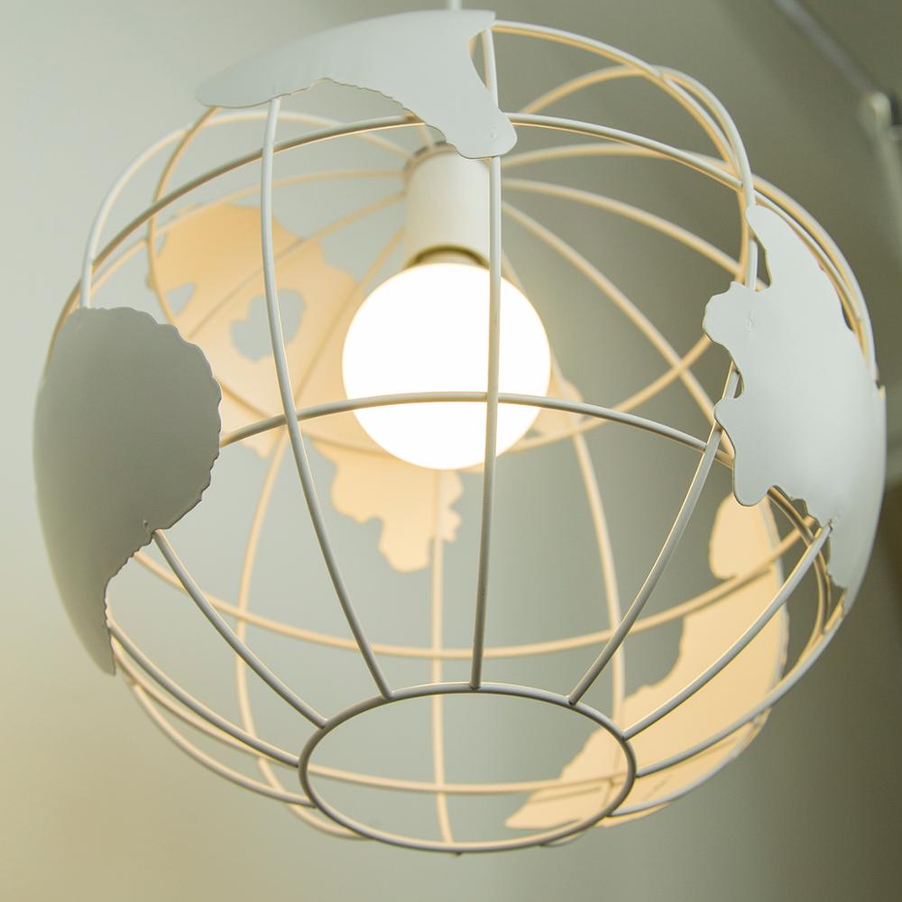 Modern Global Earth Pendant Lights suspension luminaire for Living Room ...