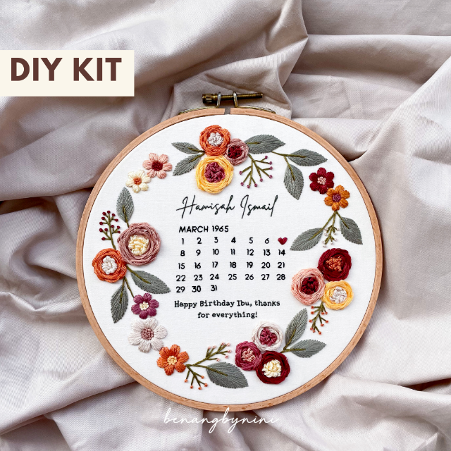 Flower Bloom Calendar DIY Kit