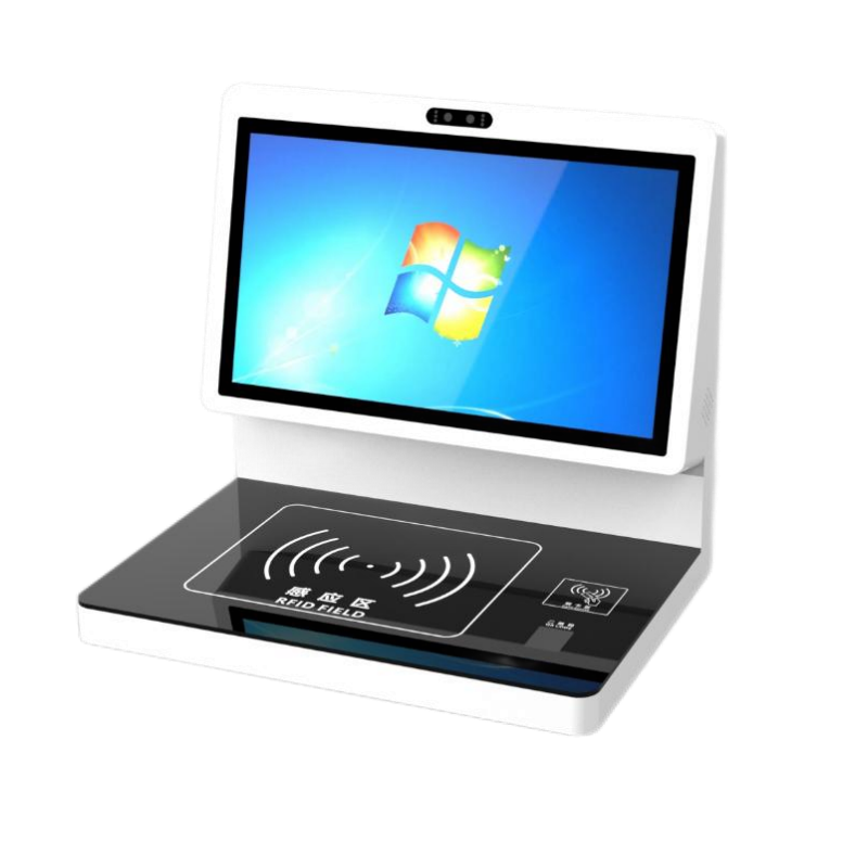 Touch Screen Book UHF RFID Work Station Integrated Reader Writer ...