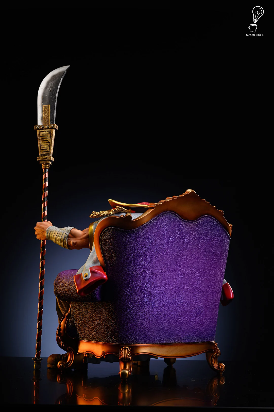 Sitting Whitebeard Edward Newgate - ONE PIECE Resin Statue - Brain Hole ...