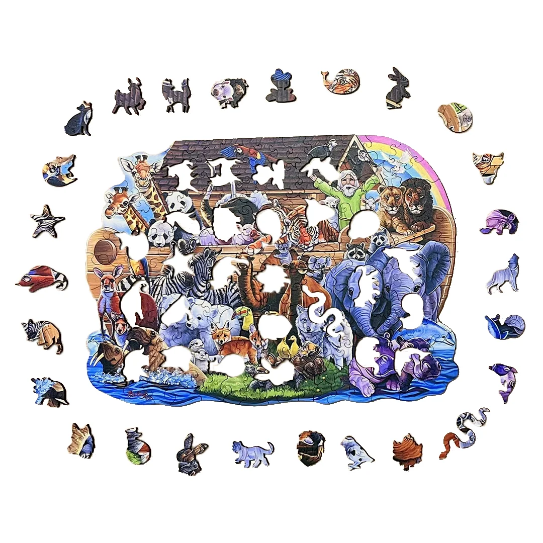 Puzzle fuga con animali