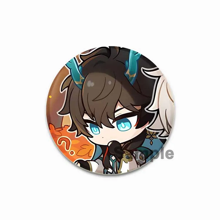 Honkai Star Rail Dan Heng Enamel Pins