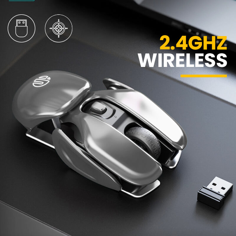 Proto Arc Wireless Ergonomic Mouse - Wireless Ergonomics Metal Mouse