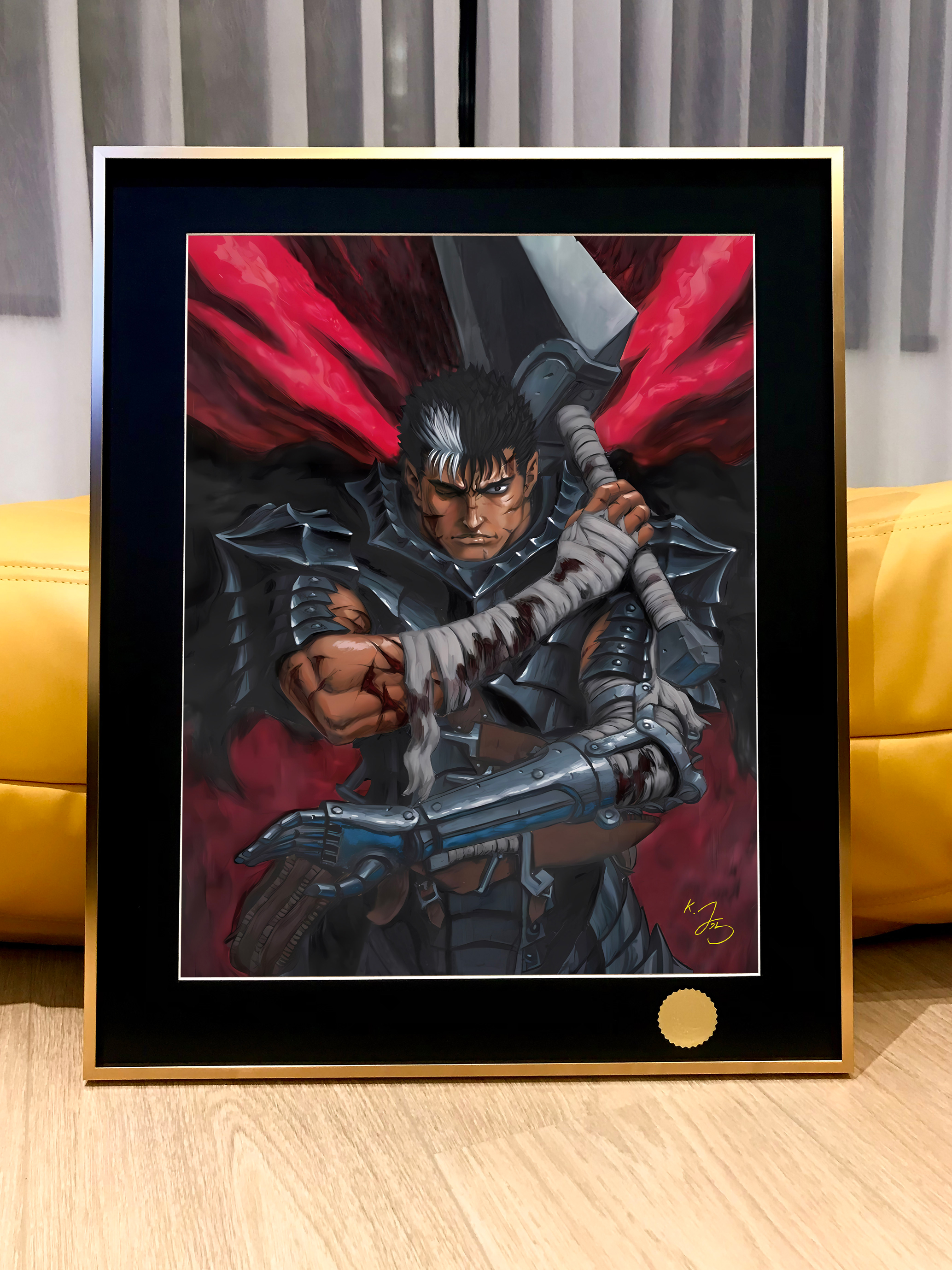 Guts Decorative Painting - Berserk - Xingkong Studio