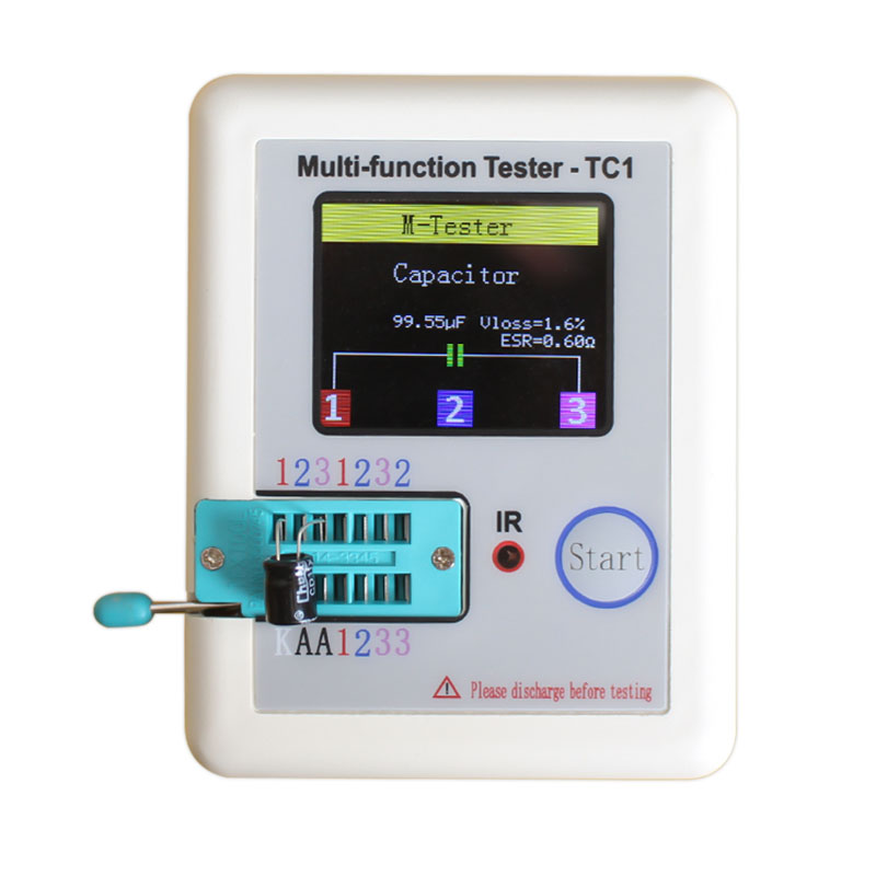 LCR-TC1 TC1 Colorful Display Multifunctional TFT Backlight Transistor ...