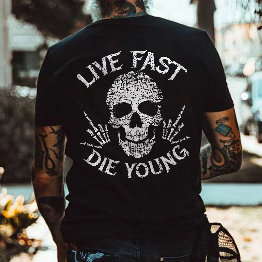 Live Fast Die Young T-shirts