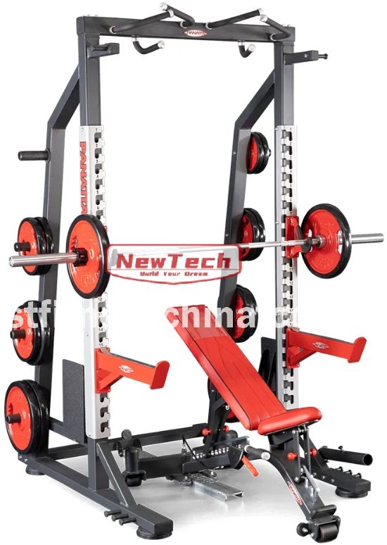 Pro-Grade Panatta Olympic Half Rack – Space-Saving Strength Station