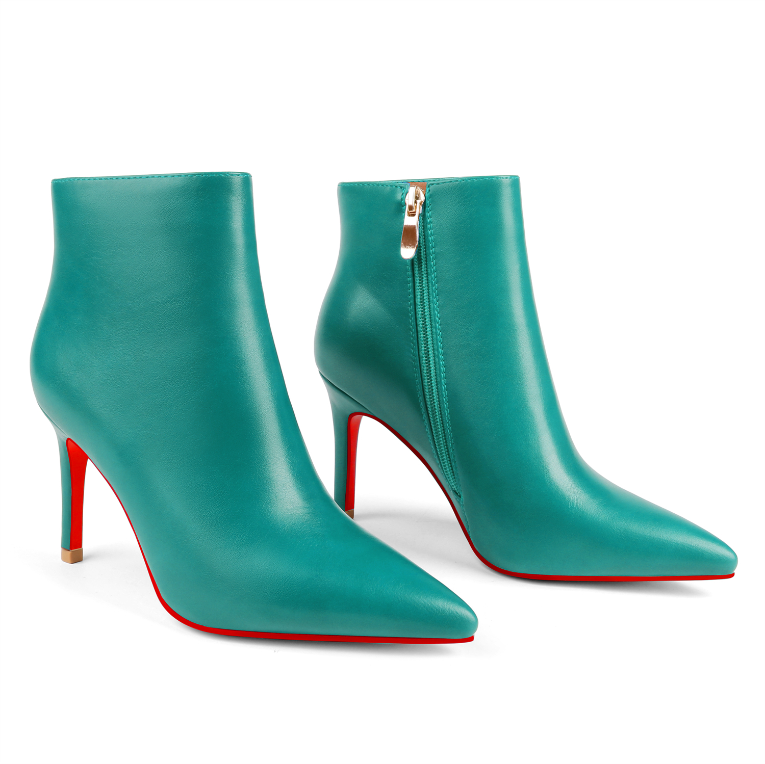 Red Bottom Ankle Boots