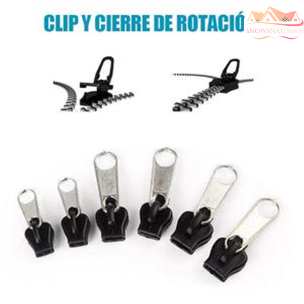Fixed Zipper Puller (6 Pcs)