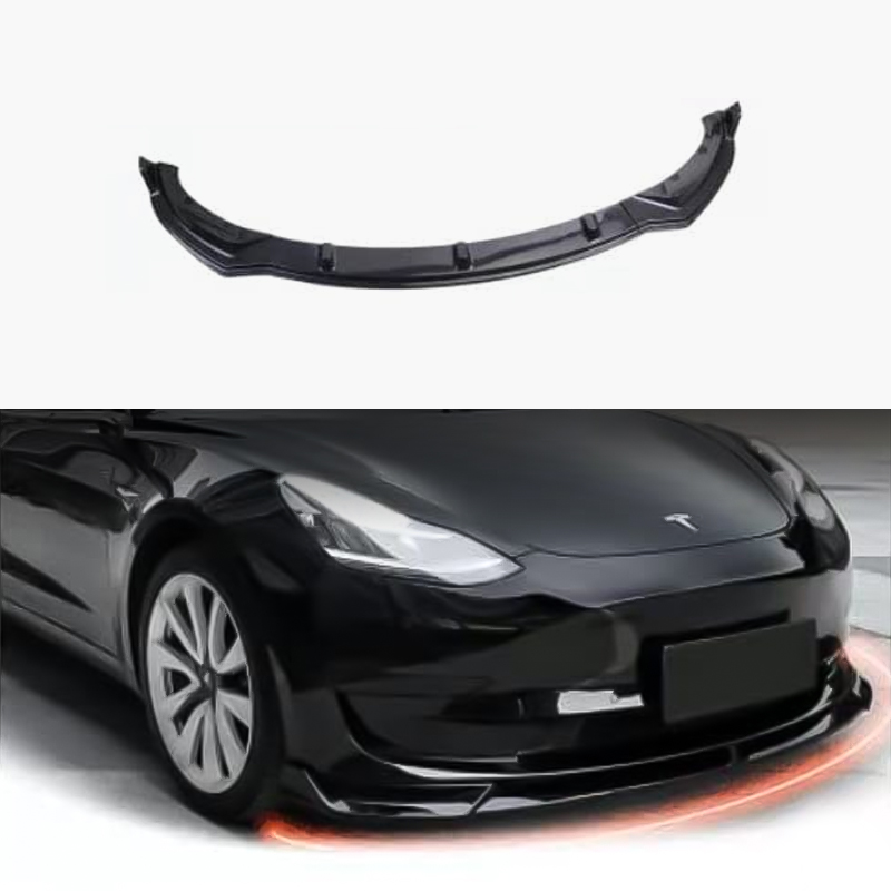 KIKIMO for Tesla Model 3 Front Lip,Model 3 Lip Spoiler,2017-2022 Tesla ...
