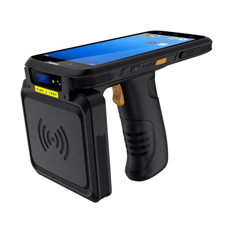 Portable Android 12 Handheld Terminal Enclosure RFID Reader LF HF UHF ...