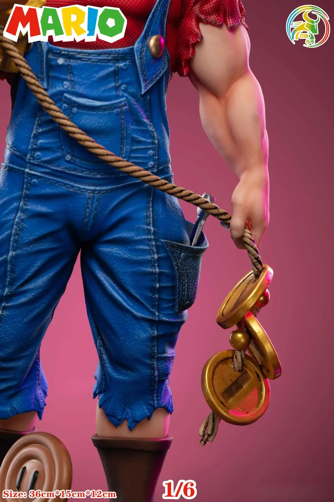 1/6 Scale Super Mario - Super Mario Resin Statue - YGNN Studio