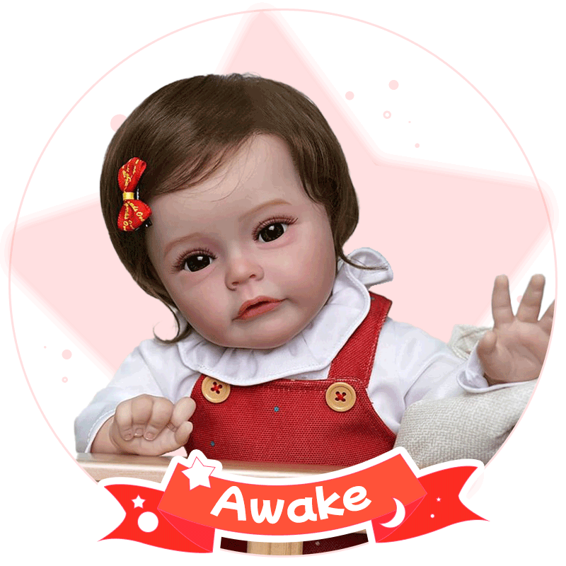 𝐉𝐢𝐳𝐡𝐢𝐫𝐞𝐛𝐨𝐫𝐧®Realistic Reborn Baby Doll Awake Baby, Best Gift Ideas 2022