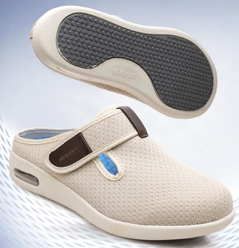 Nanccy Plus Size Wide Diabetic Shoes For Swollen Feet Width Shoes-NW021