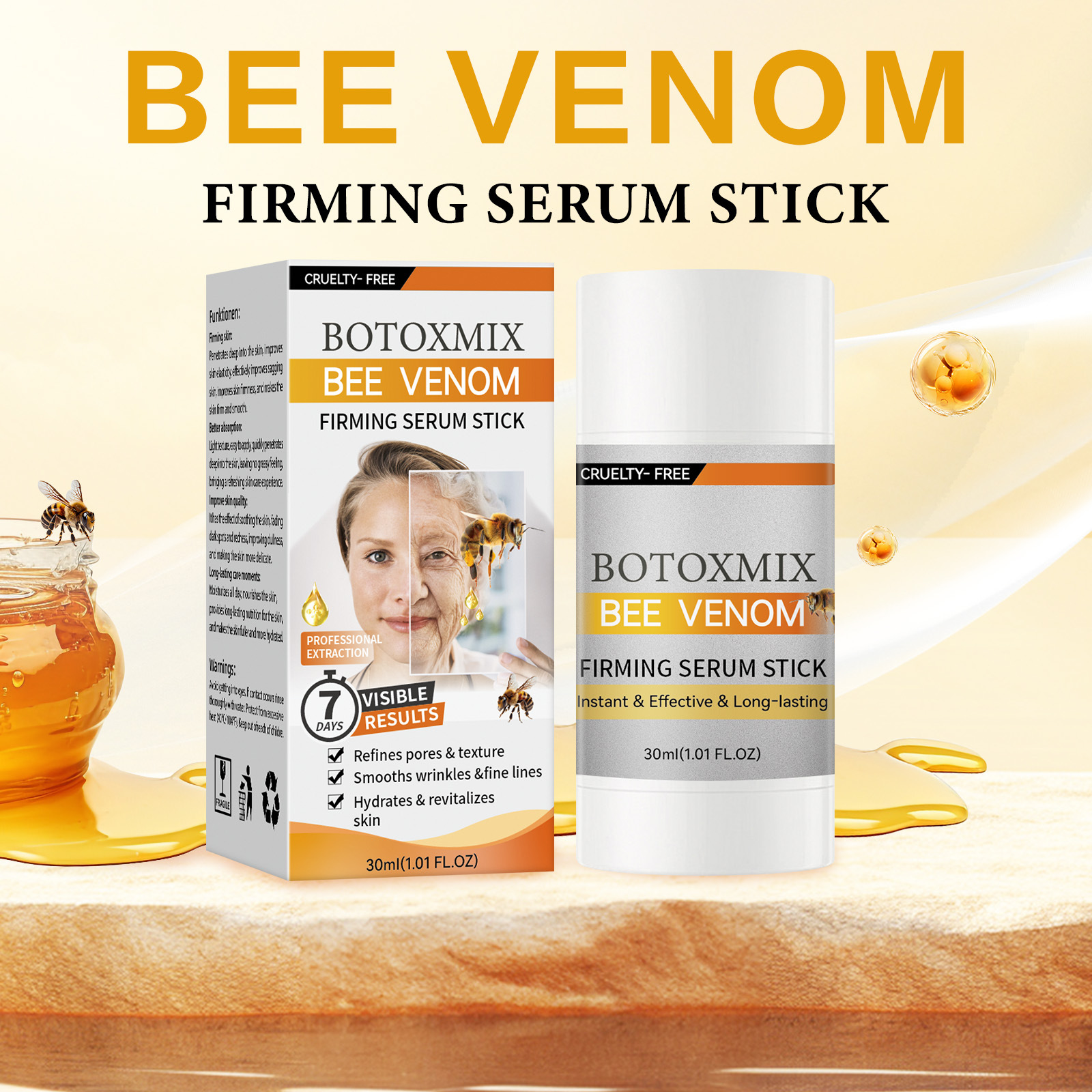 🔥Botox Bee Venom Firming Serum Stick(🔥LAST DAY 49% OFF)