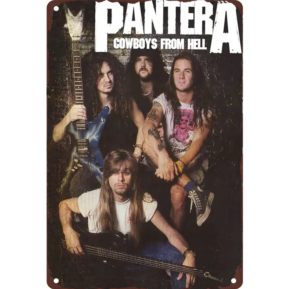 Pantera - Metal Tin Signs(8*12Inch/12*16Inch)