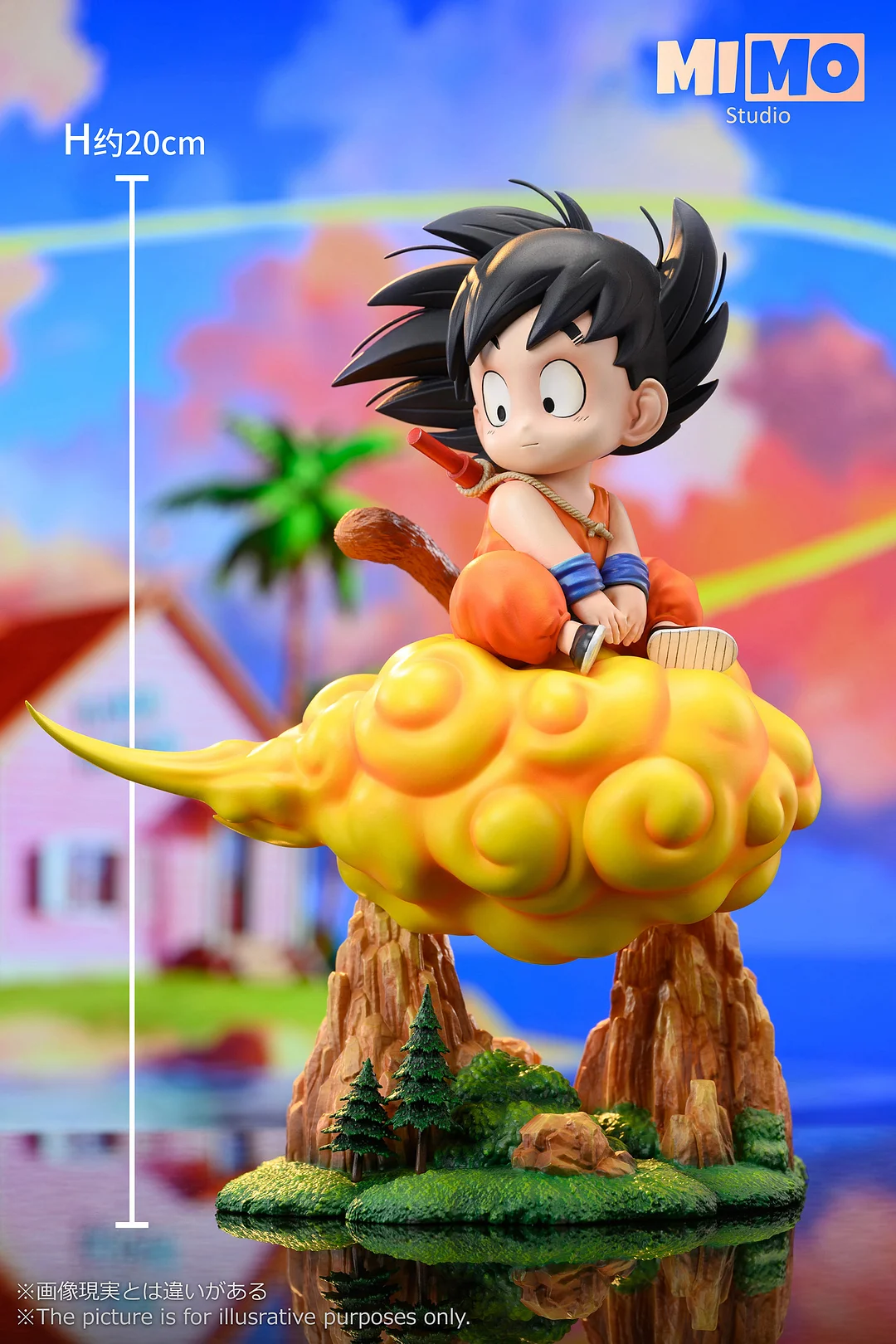 Flying Nimbus Son Goku - Dragon Ball Rein Statue - Mimo Studio