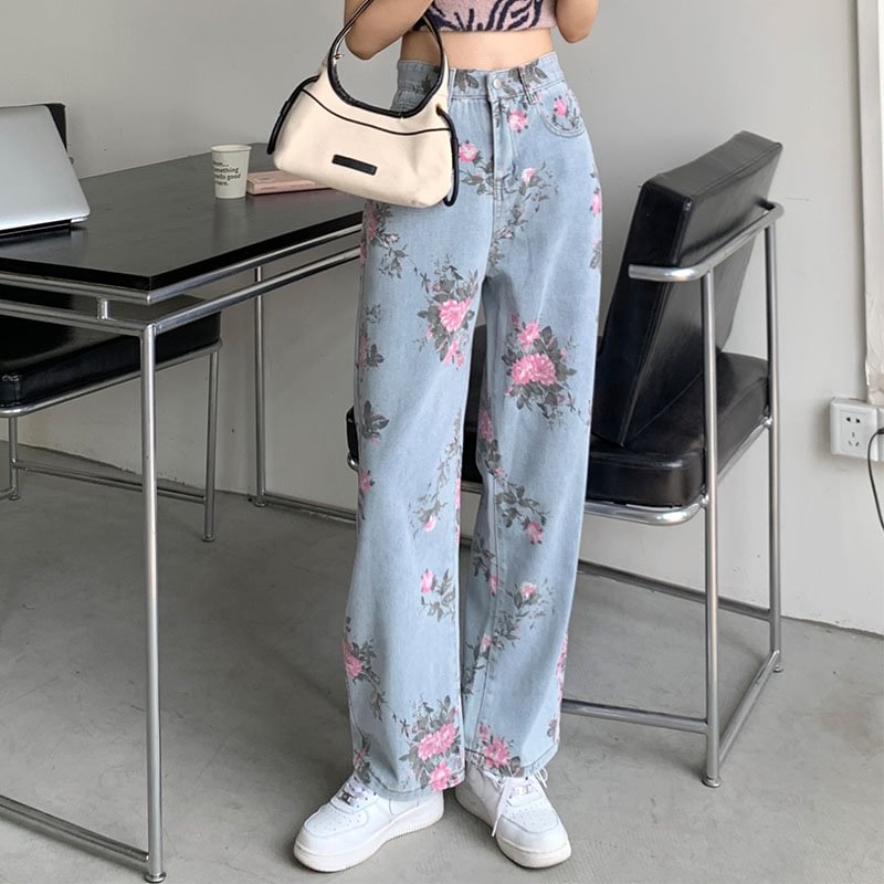 ROSE WIDE LEG JEANS