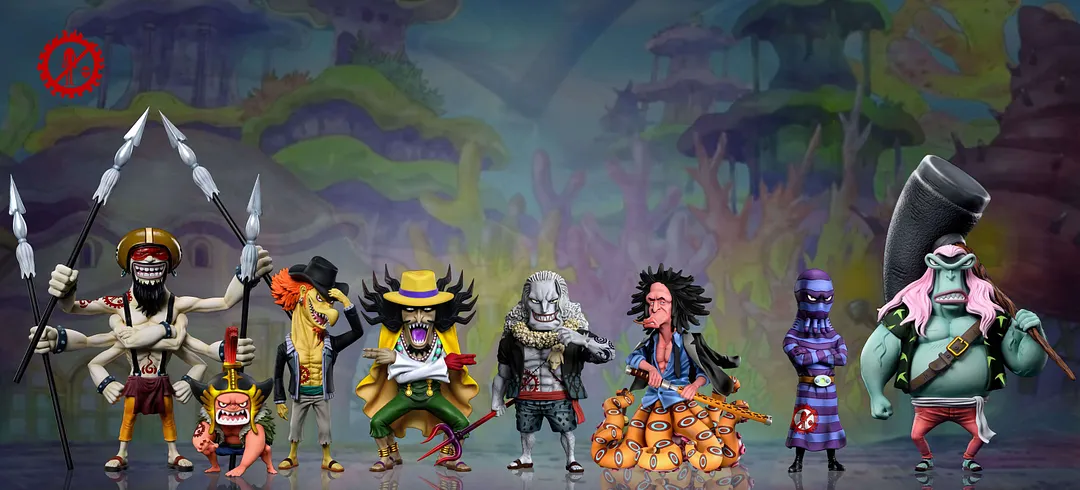New Fish-Man Pirates Series Vander Decken IX - ONE PIECE Resin Statue ...