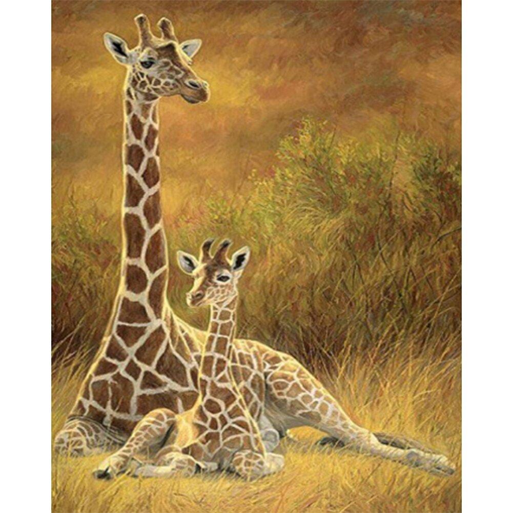 DIY Painting By Numbers | giraffe (40X50cm)