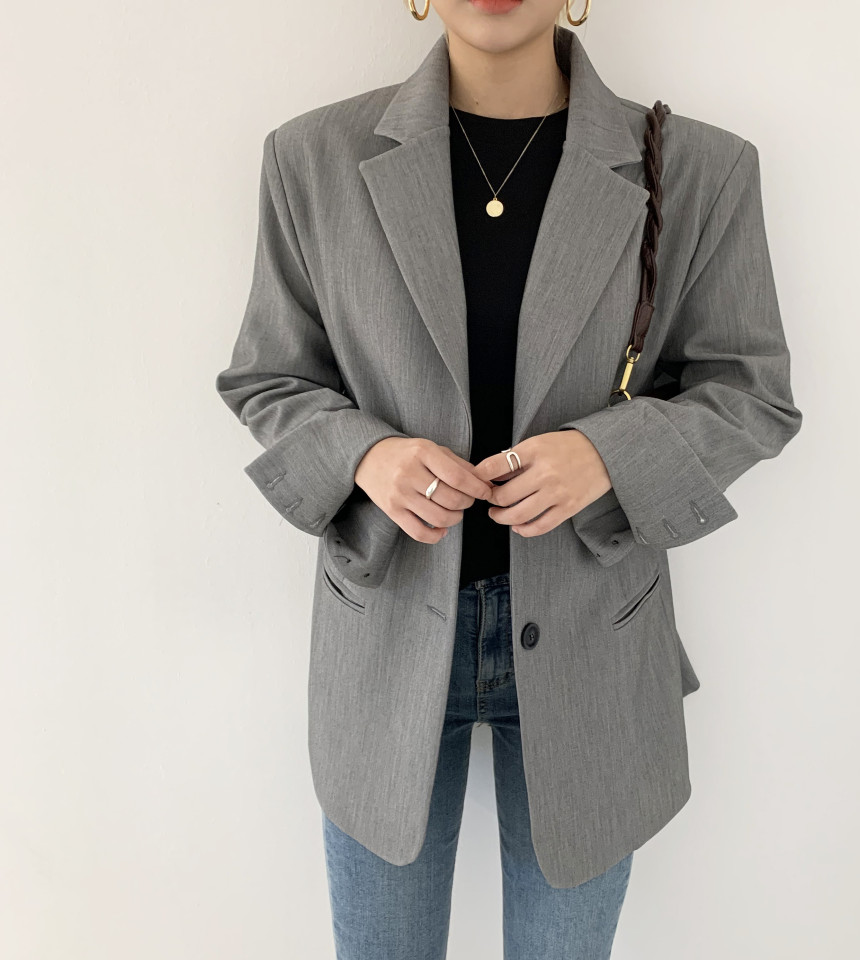KOREAN FASHION SIMPLE BLAZER
