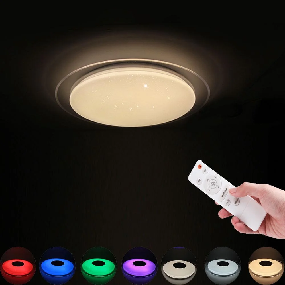 Led Ceiling Light RGB Dimmable 36W 40W Smart APP Control Bluetooth ...